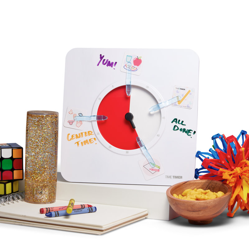 Time Timer® Original 8” Visual Scheduler | Wayfair